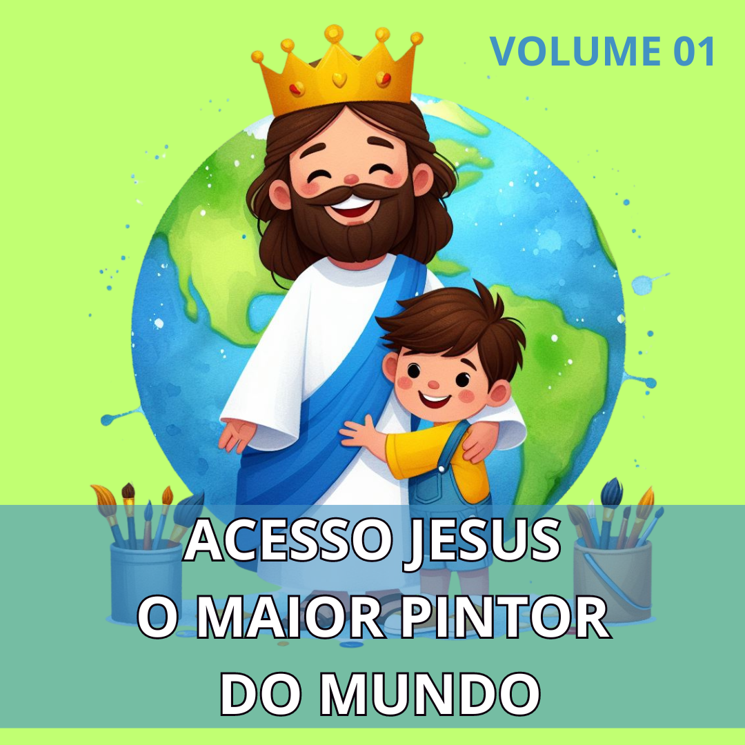 ACESSO JESUS O MAIOR PINTOR DO MUNDO - TATY AMARAL CRIAÇÕES | Hotmart