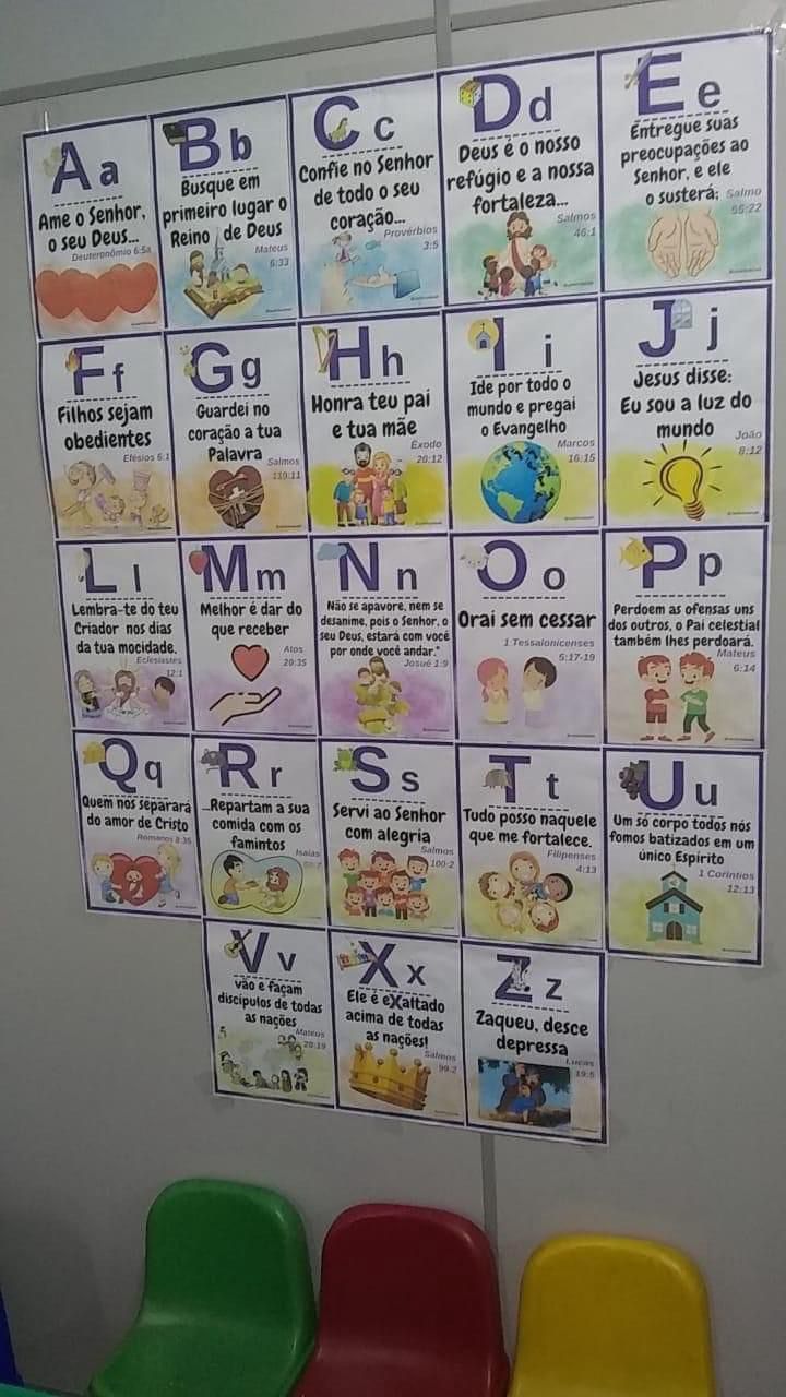 Mural - Versiculos de A a Z - Liliane Avelino | Hotmart