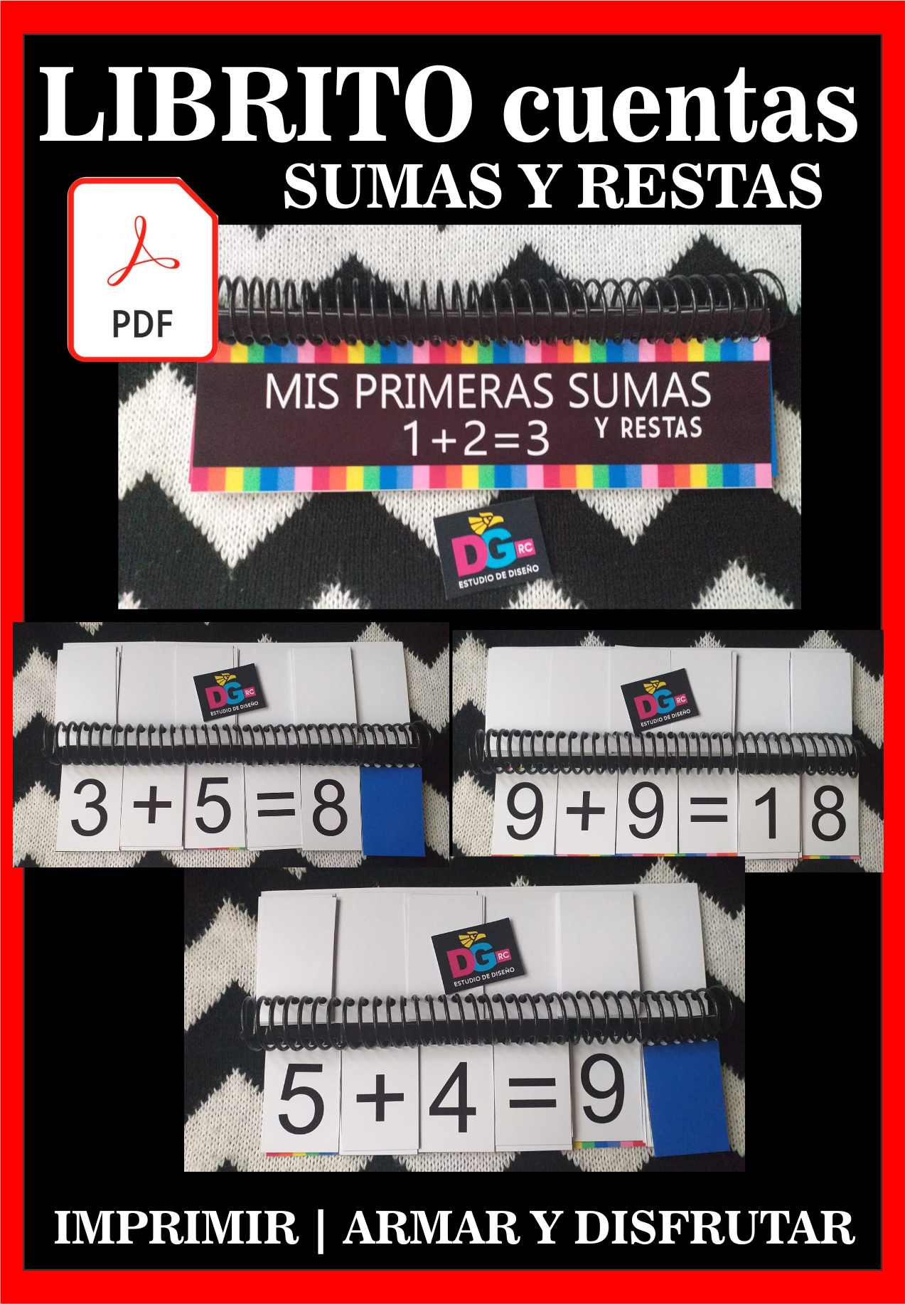 LIBRITO PARA APRENDER SUMAS Y RESTAS - ABDALA MARIA LAURA | Hotmart