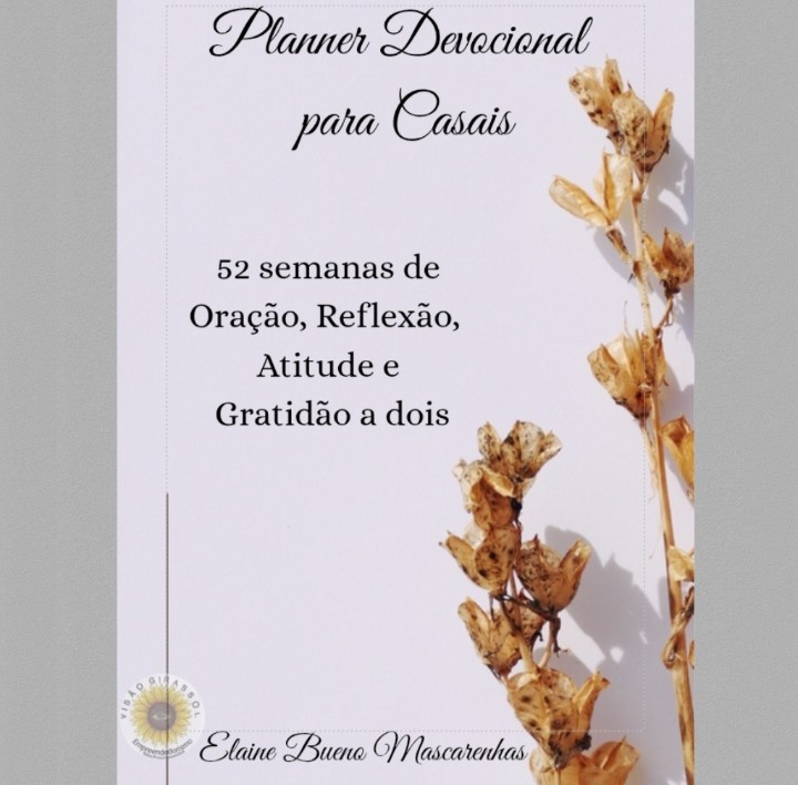 Planner Devocional para Casais - Elaine Bueno Mascarenhas | Hotmart