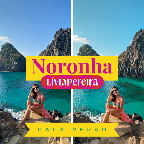 Preset Noronha - Presets da Lívia Pereira - LÍVIA PEREIRA | Hotmart