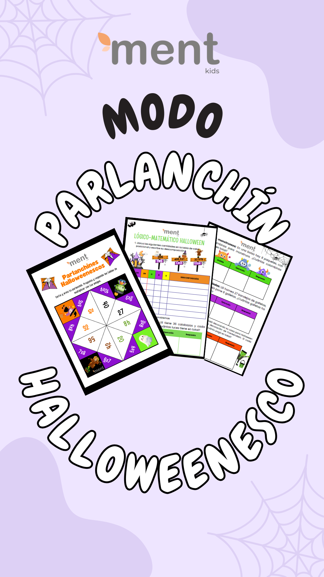 Juego comecocos halloween de las tablas de multiplicar - Ment. Neu...