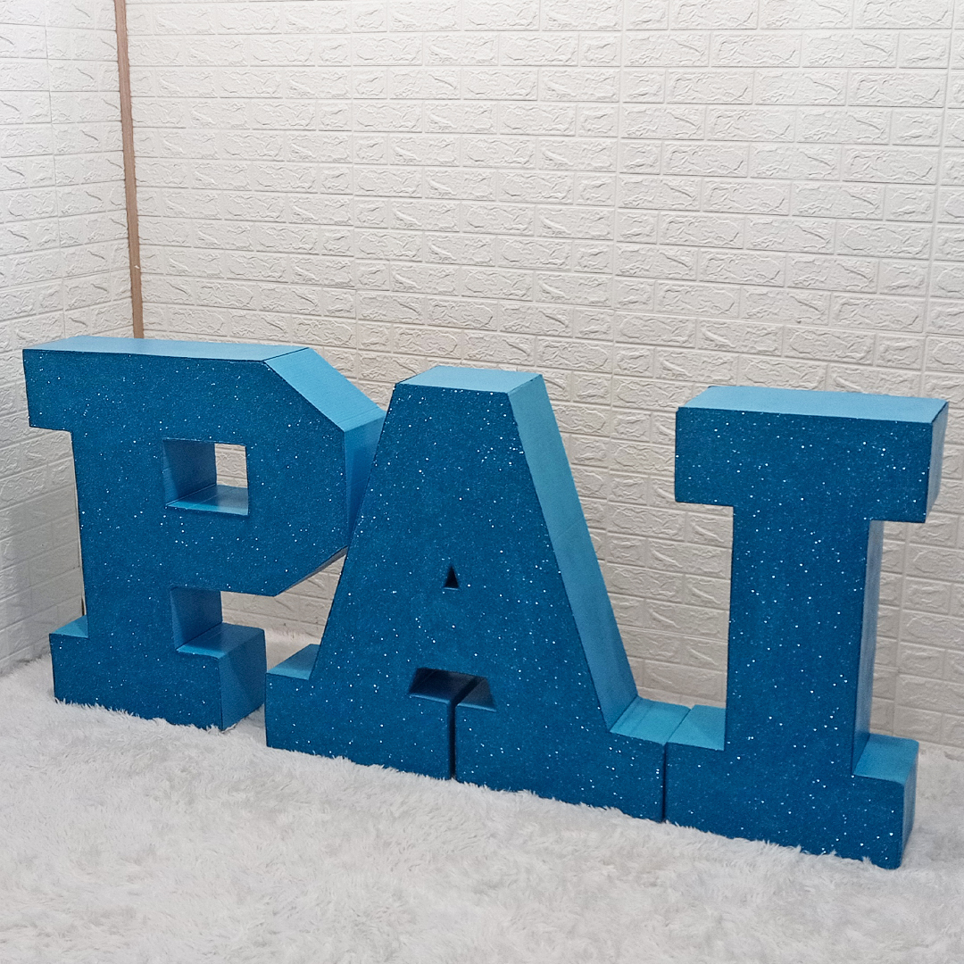 Moldes de Letras Pai Para Imprimir: Como Fazer Decoração Para o Dia...
