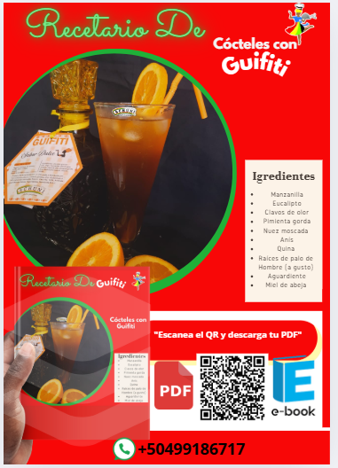 Recetario de Cócteles con Guifiti Garífuna - Laida Garcia | Hotmart