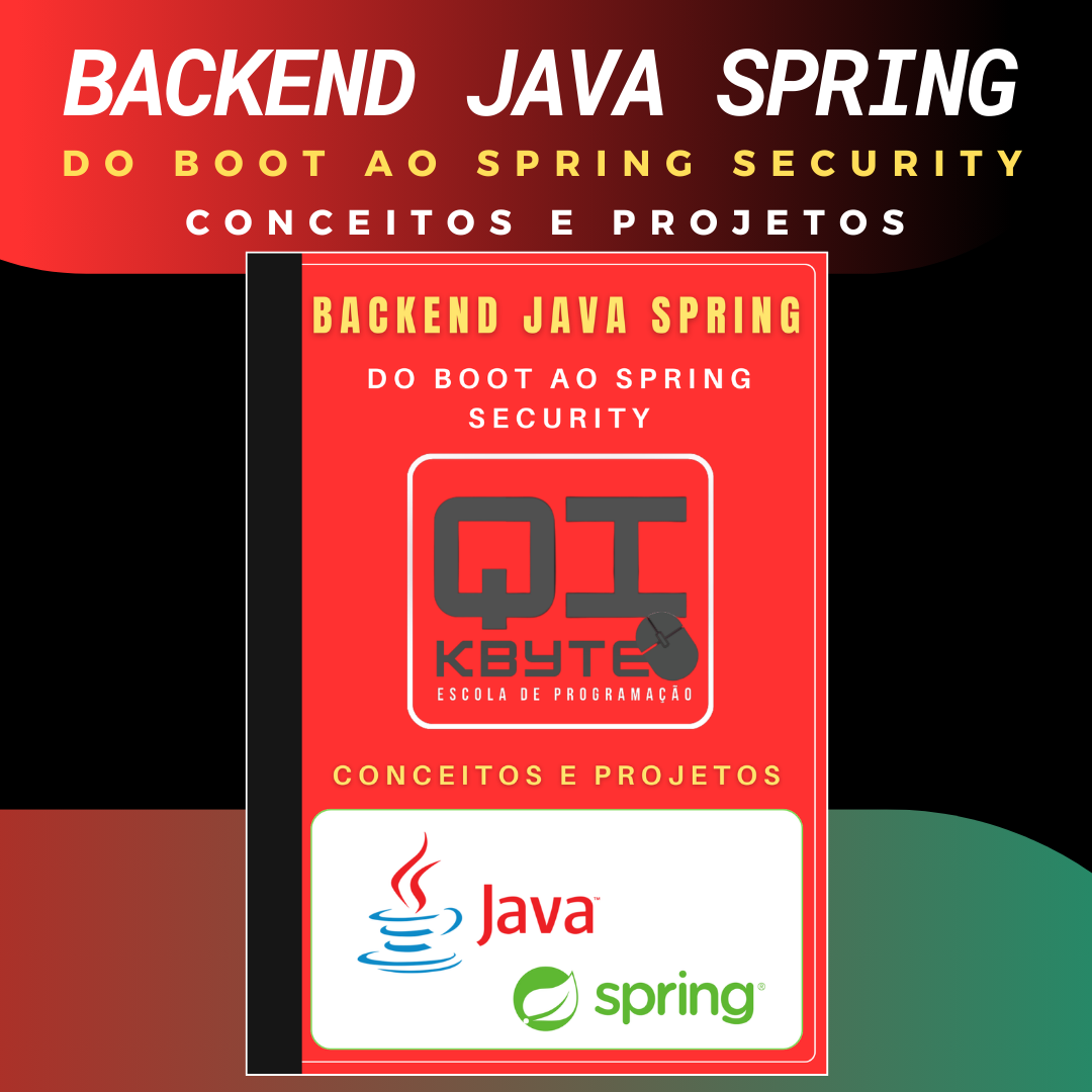 Ebook Backend Java Spring - Do boot ao spring security