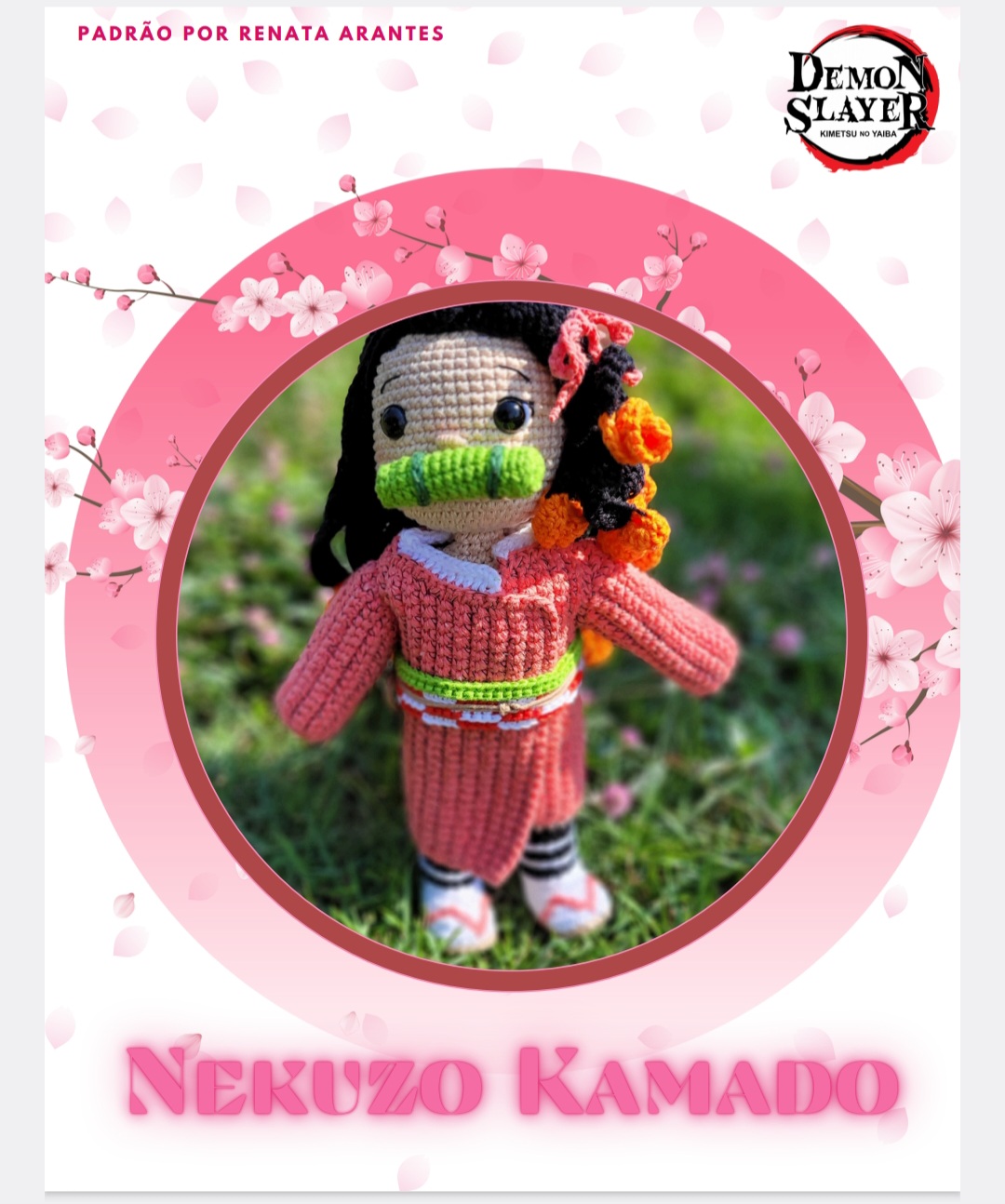 Nezuko - Demons Slayer Amigurumi