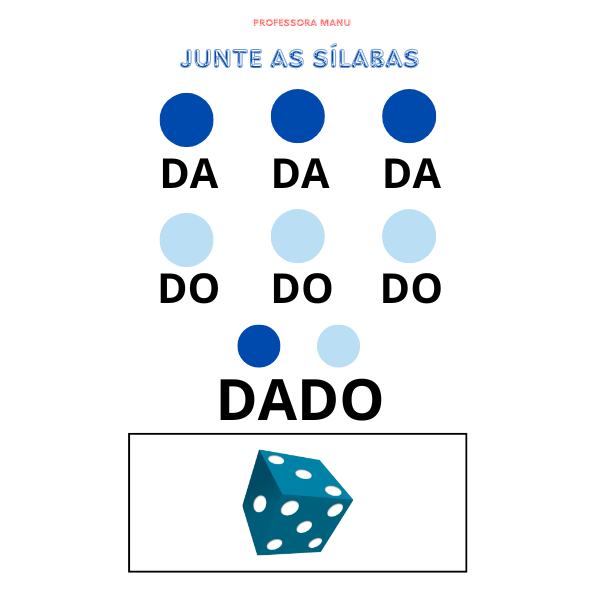 Juntando as sílabas