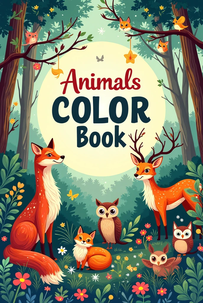 Animals - Color Book - Carlos | Hotmart