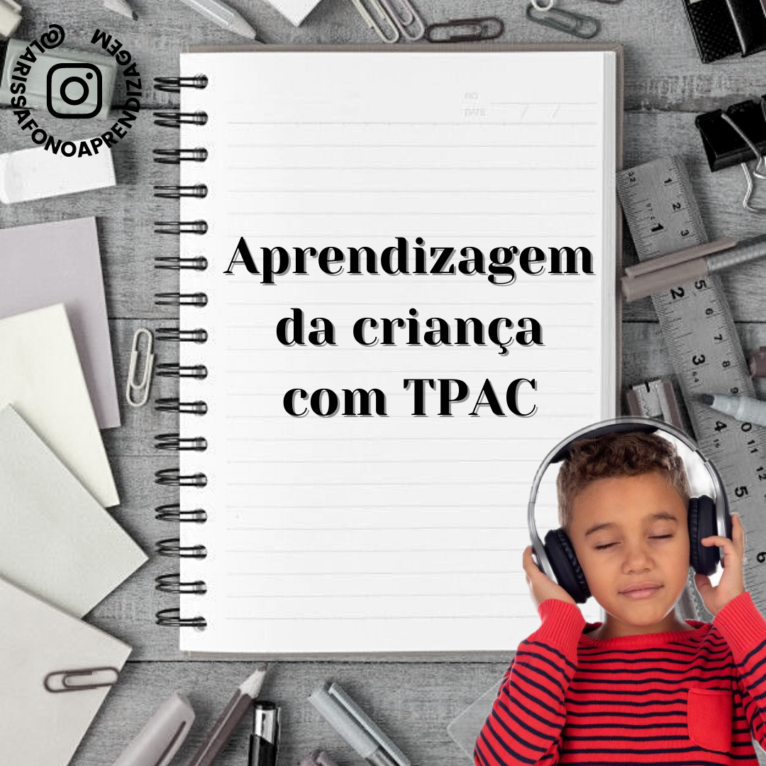 Aprendizagem da criança com TPAC