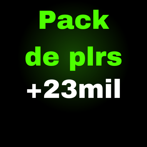 Pack de 23mil+ plrs validados - Eduardo Hernani | Hotmart