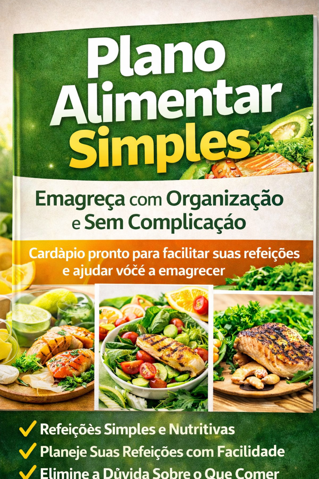 Plano Alimentar Descomplicado Organização Simples para Emagrecer n...