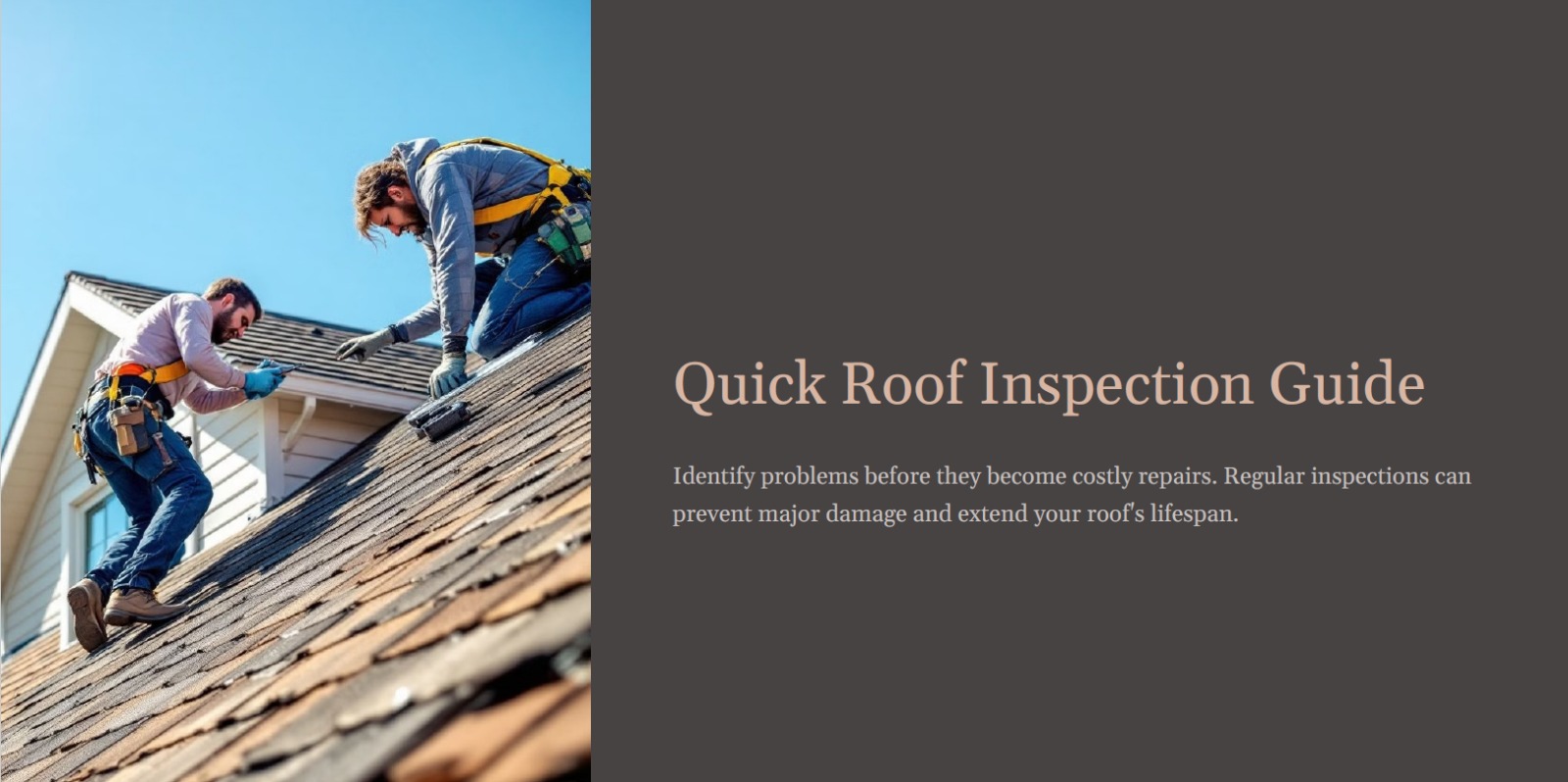 Quick Roof Inspection Guide