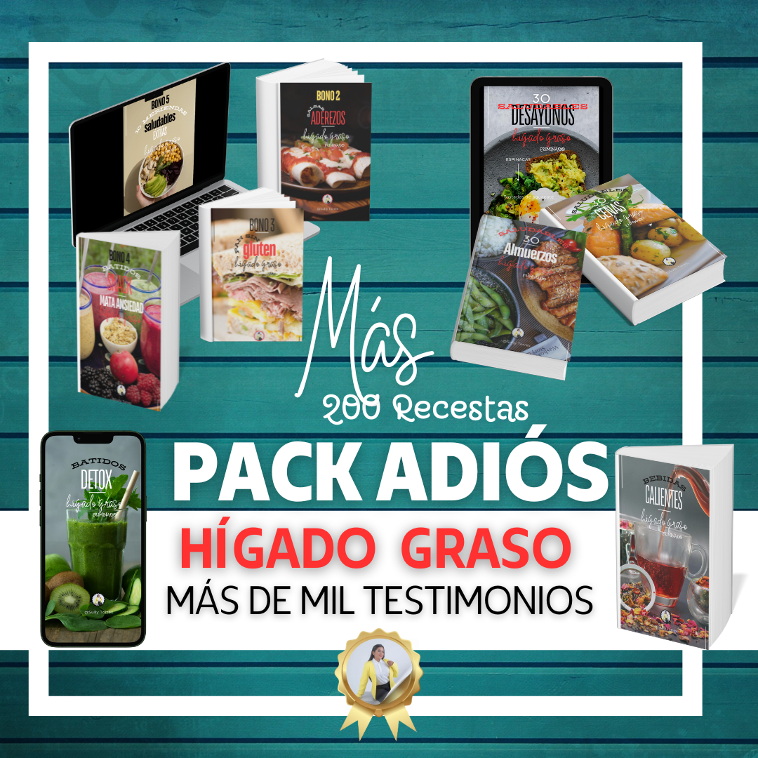 Recetario para eliminar el Hígado Graso - Sully Torres | Hotmart