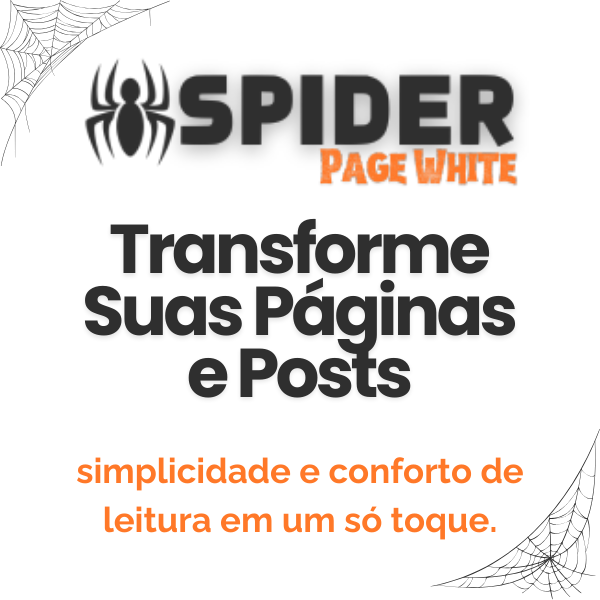 Plugin Spider Page White - Só Publicando | Hotmart