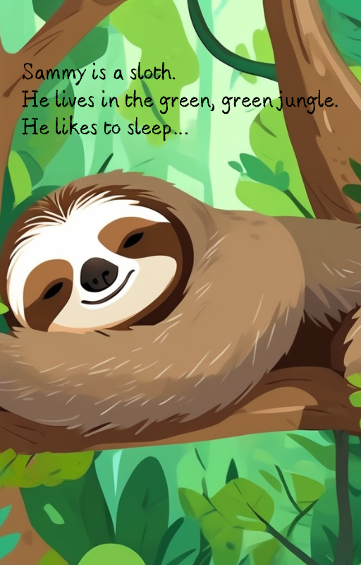 Sammy the Sloth - Stories that teach - Mariana Di Tommaso | Hotmart