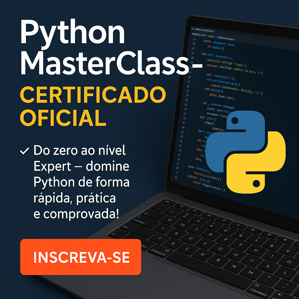 Python MasterClass – Certificado Oficial - Júlia Fernandes de s si...