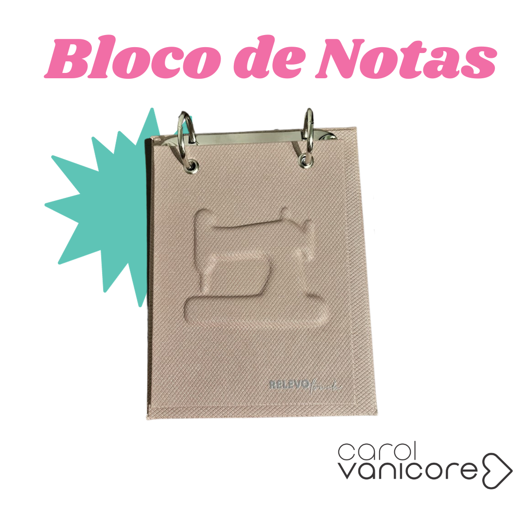 WorkShop Bloco de Notas - Carolina Vanicore | Hotmart