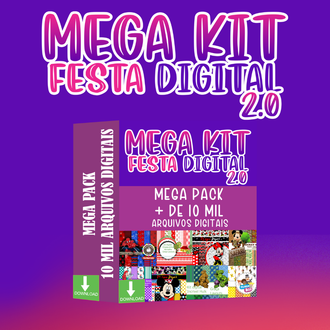 MEGA KIT FESTA DIGITAL 2.0 - Lu Perez | Hotmart