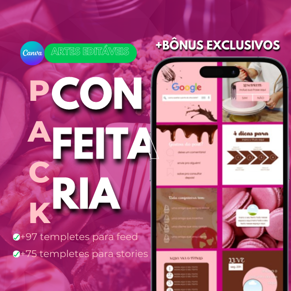 Pack confeitaria - Alice Vieira | Hotmart