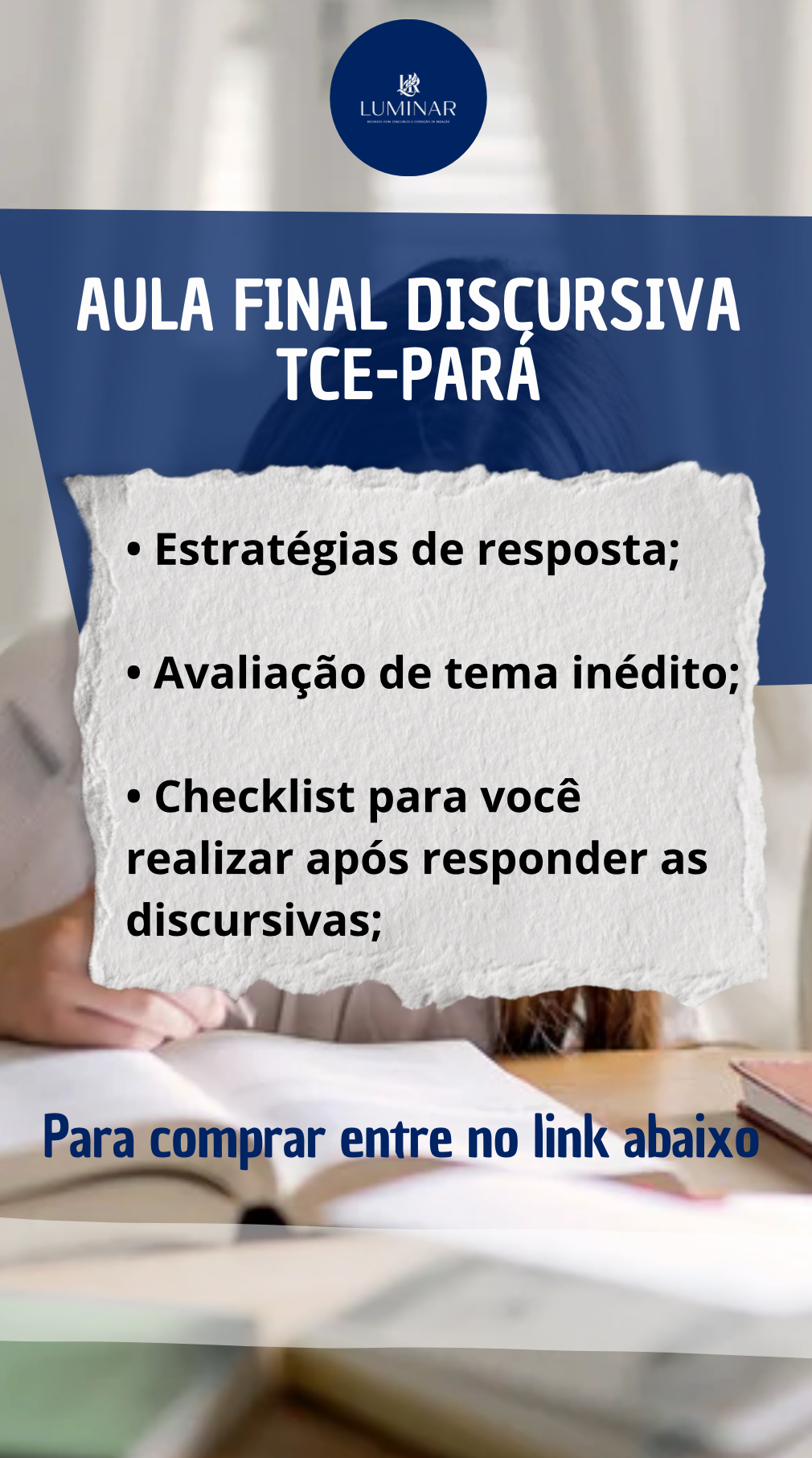 Aula final discursiva TCE-Pará