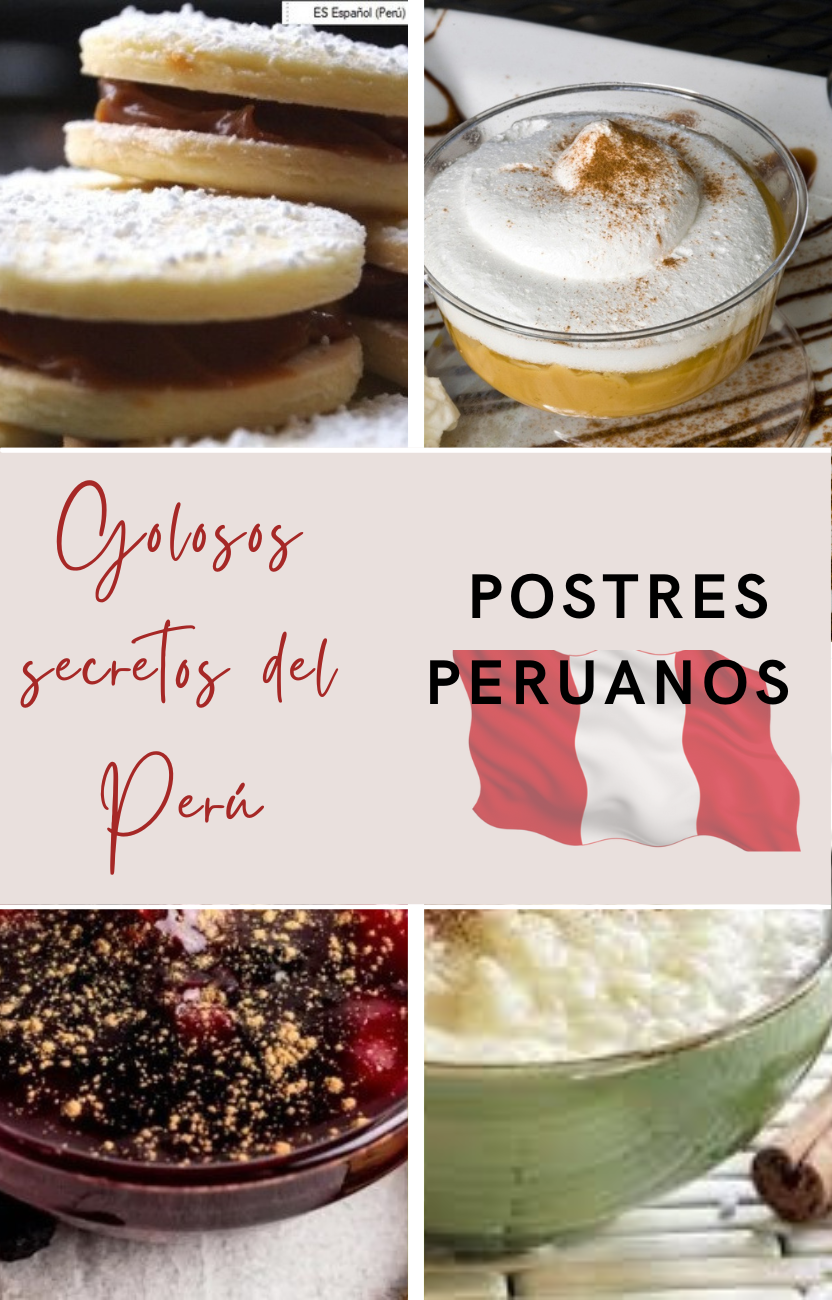 POSTRES PERUANOS