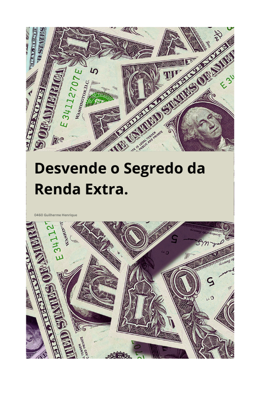 O Segredo da renda extra