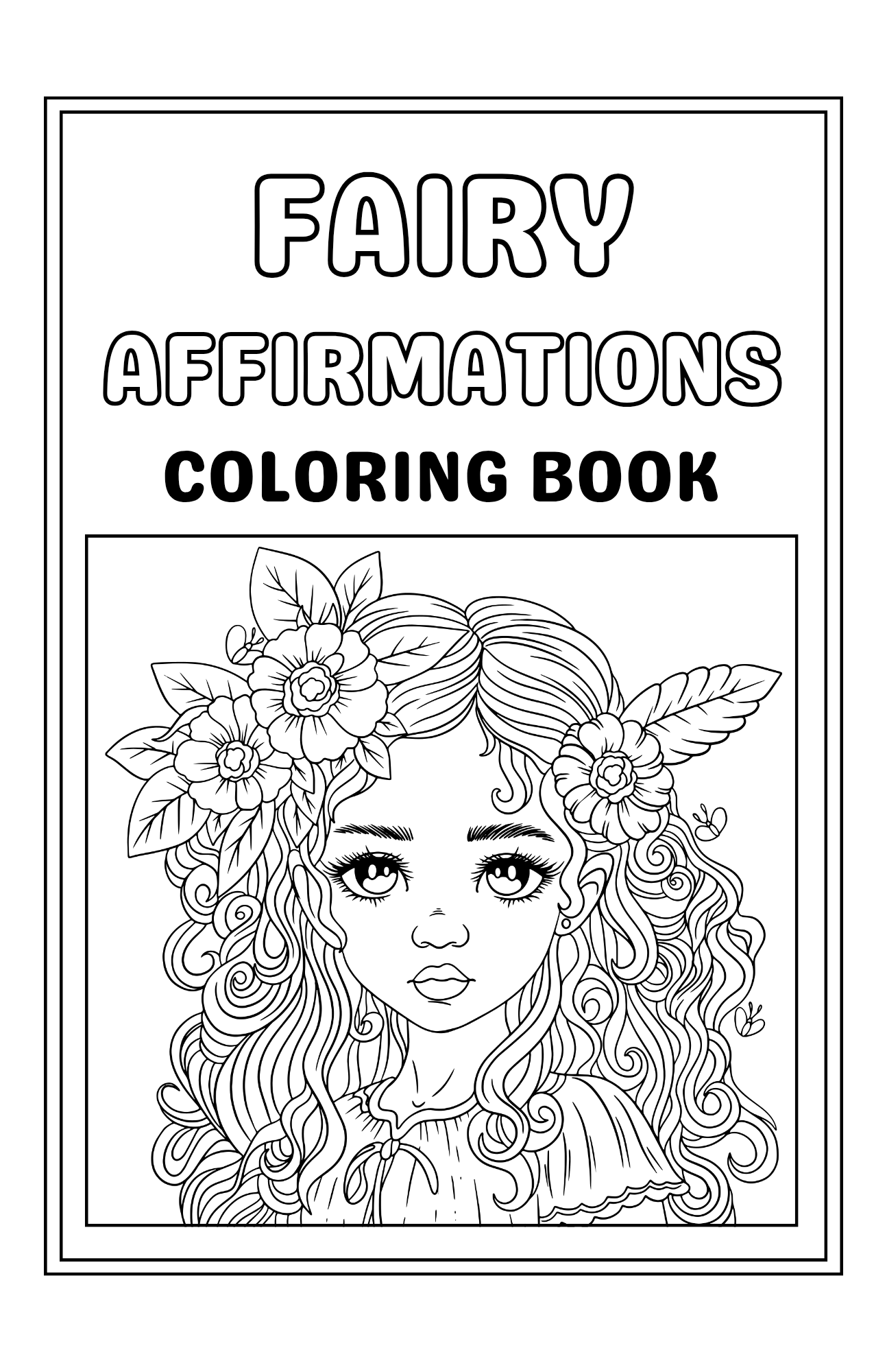 fairy affirmations coloring book - Frainelys Sulbaran | Hotmart