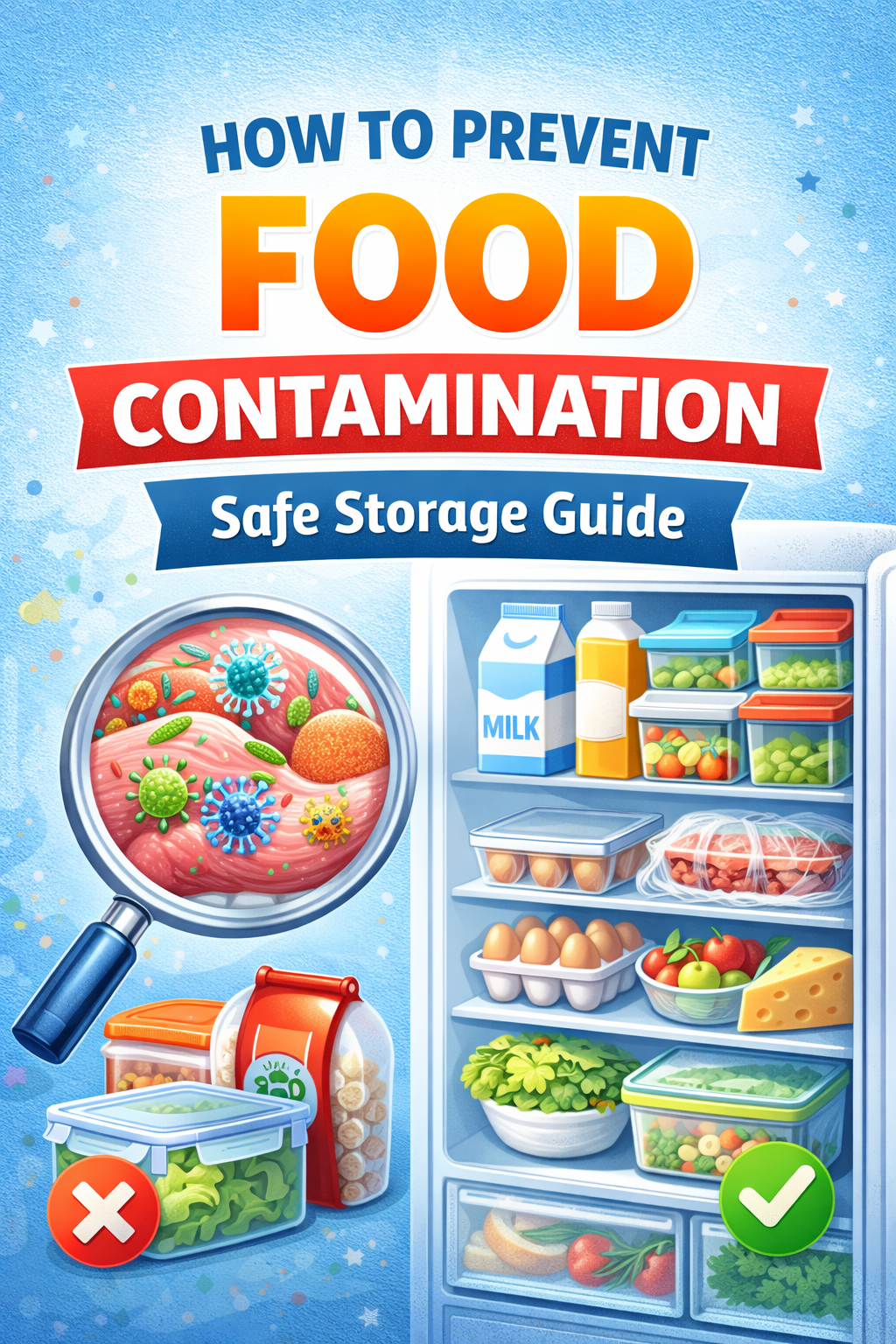 How to Prevent Food Contamination: Storage Safety Guide - Andressa ...