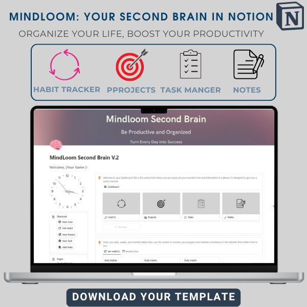 Mindloom: Your Second Brain in Notion