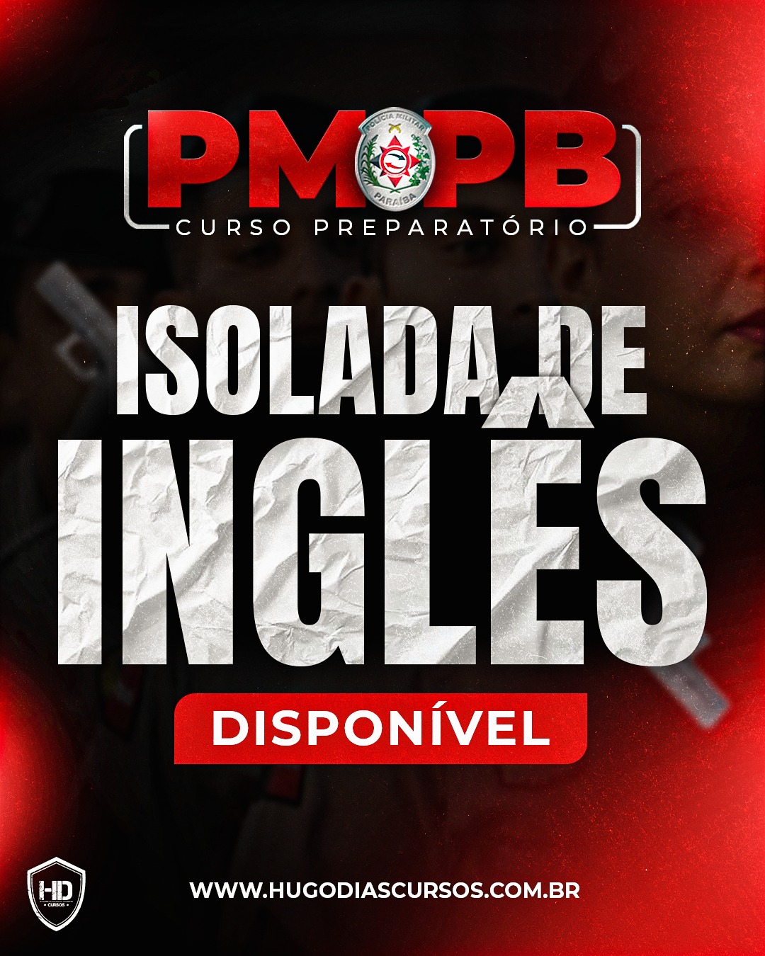 ISOLADA DE INGLÊS PARA PMPB - HD CURSOS - HD Cursos | Hotmart