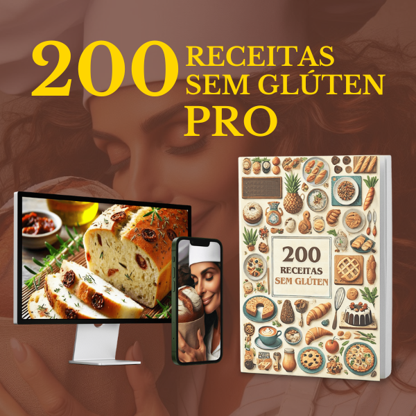 200 Receitas Sem Glúten PRO