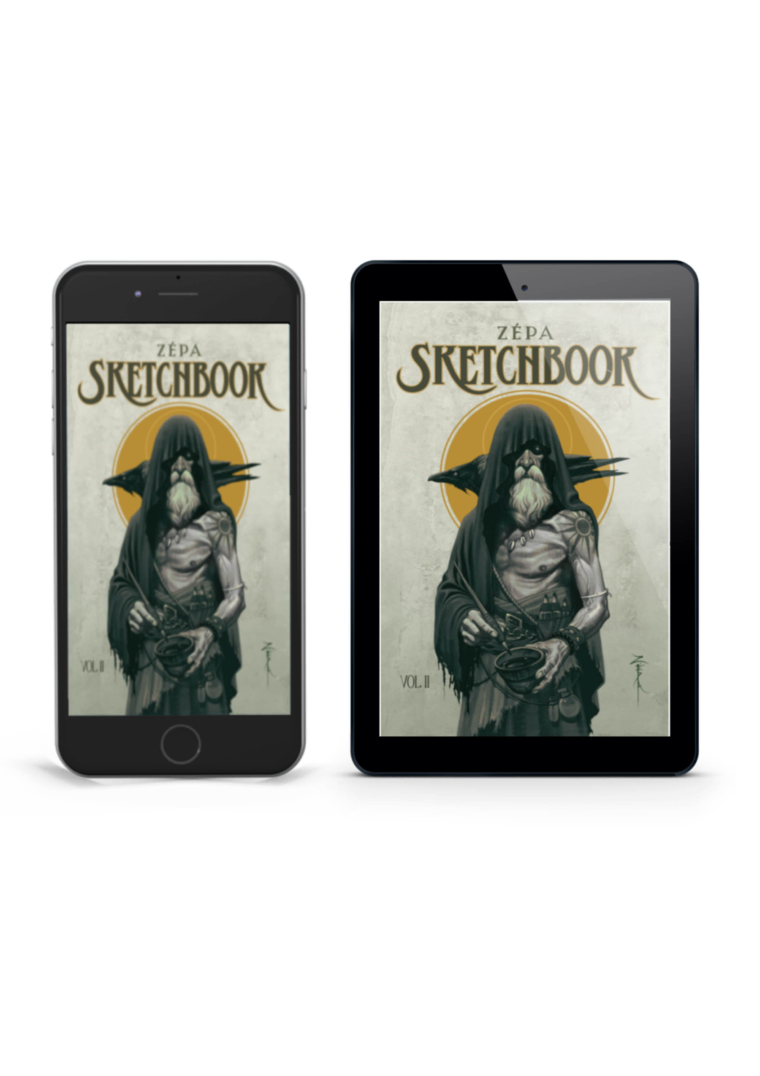 Zépa Sketchbook Volume II - Zépa Studio | Hotmart