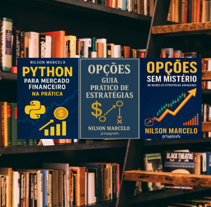 Combo 3 livros - Opções + Python
