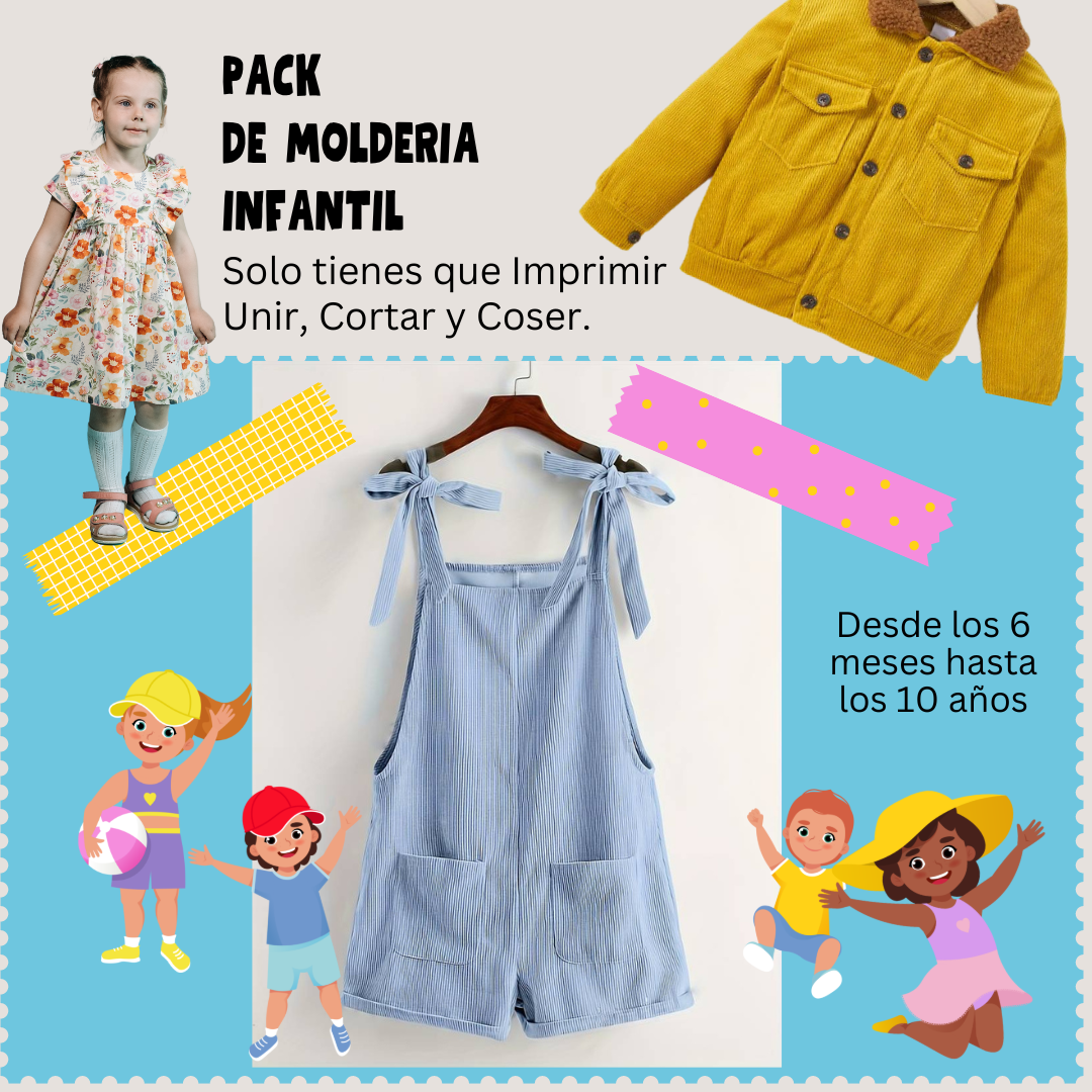 Patrones Kids Molderia de Alta Calidad