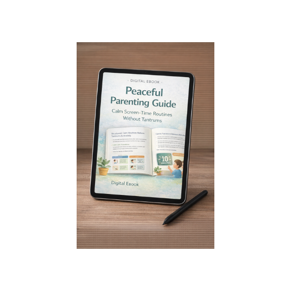 Peaceful Parenting Guide Calm Screen-Time Routines Without Tantrums