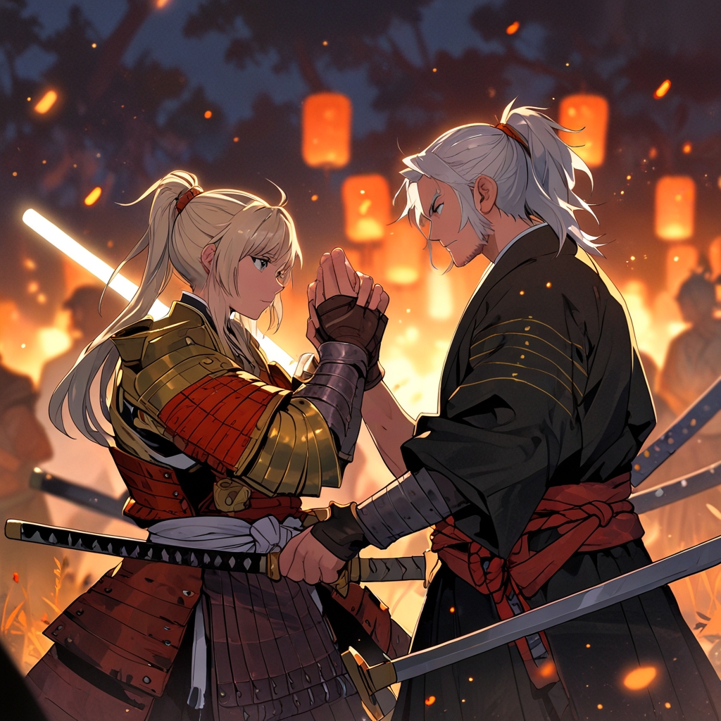 The Whispering Wind and the Amulet of Unity A Samurai’s Quest for Peace