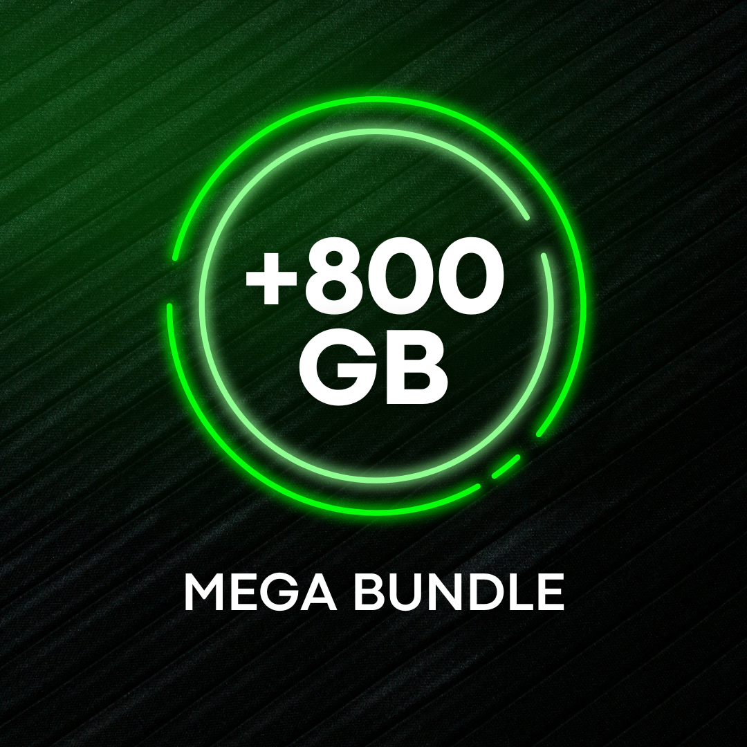Mega Bundle +800GB