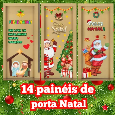 14 painéis de porta natal + 1 de bônus | Hotmart