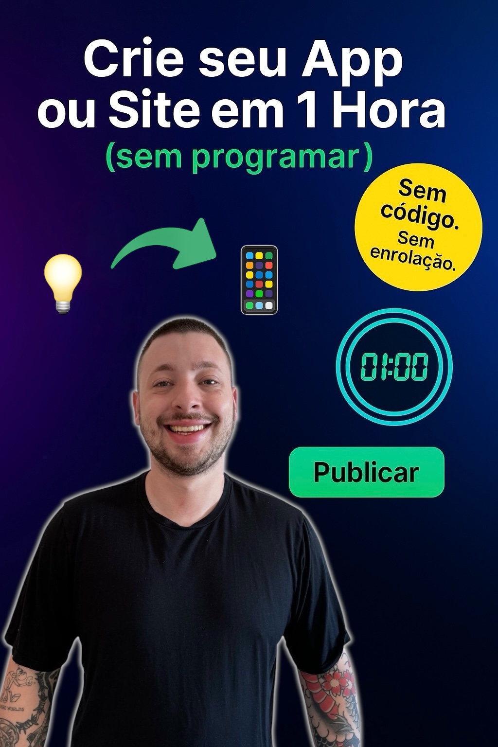 Crie seu App ou Site em 1 Hora (Sem Programar) - Lucas Dutra | Hotmart
