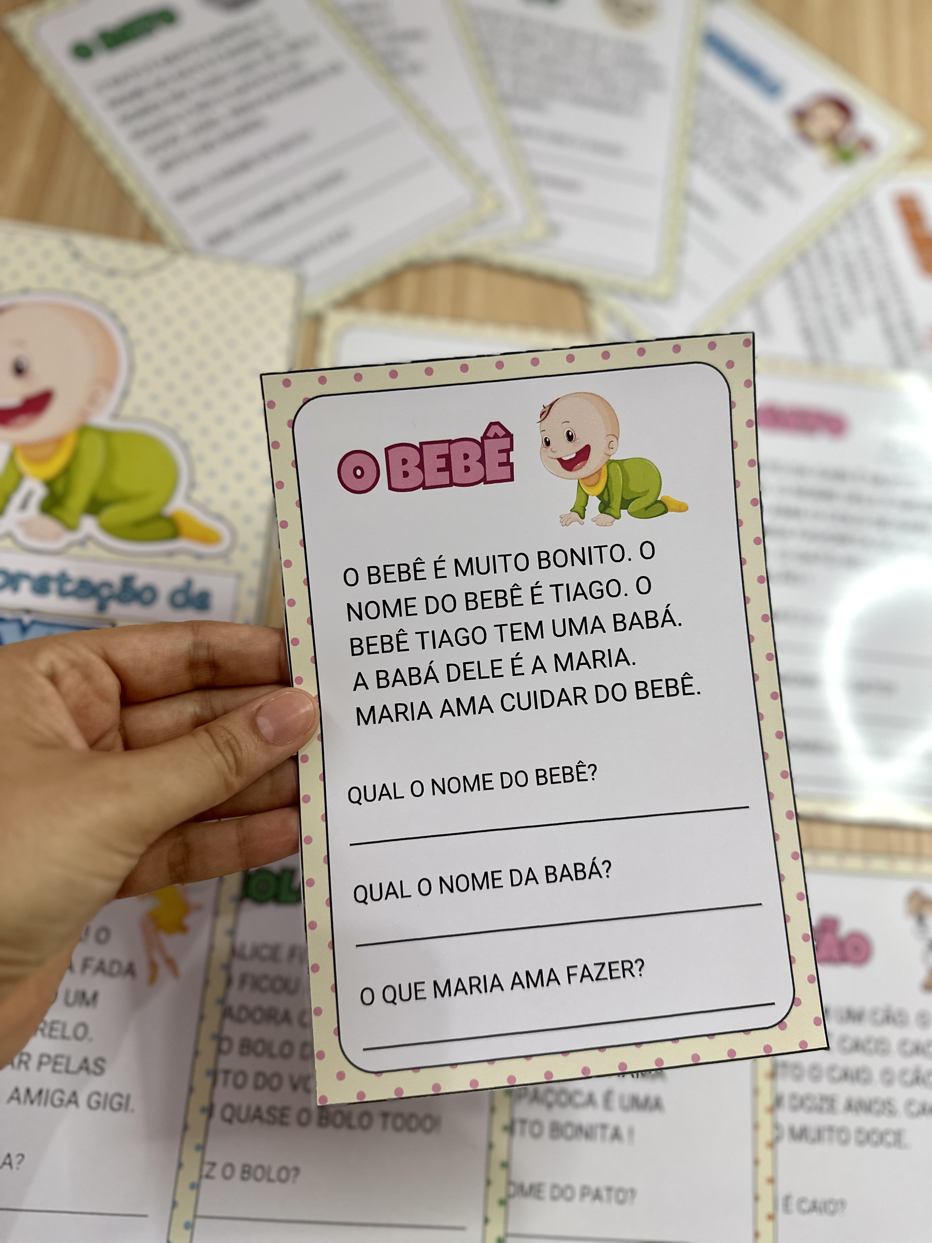 Interpretação de Textos - ABC Cantinho das Palavras | Hotmart