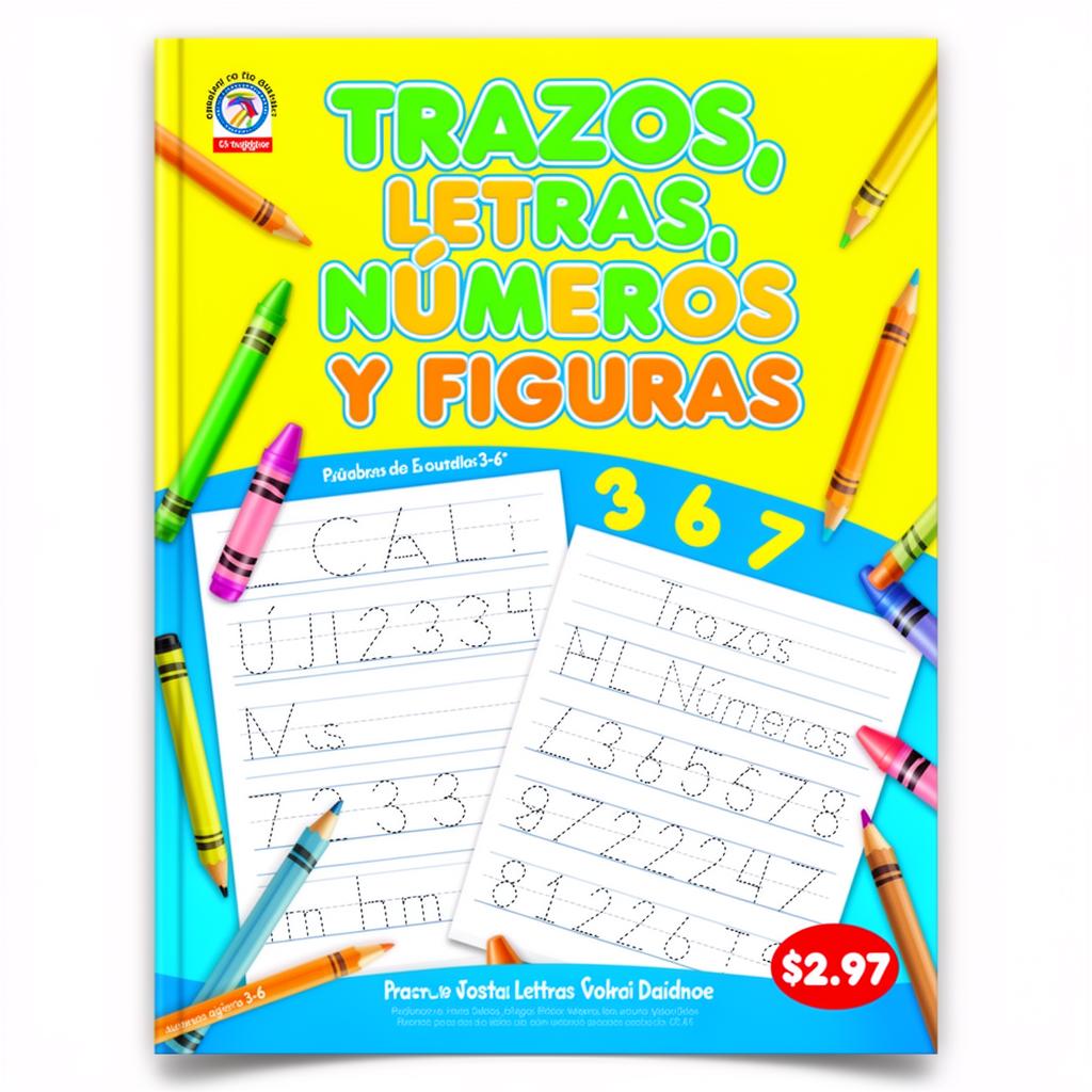 Trazos, Letras, Números y Figuras - Cuaderno de Práctica - Brenda M...