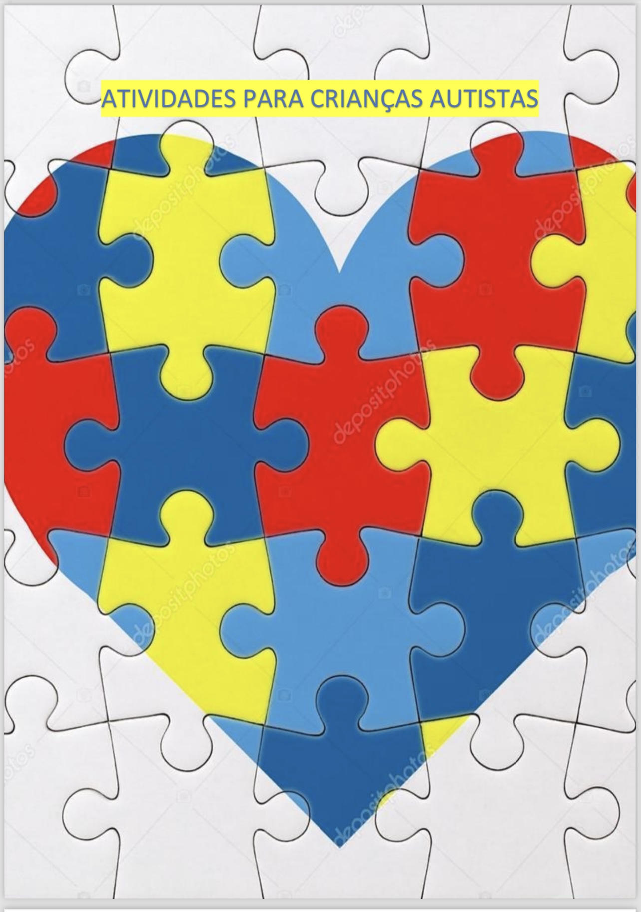 Atividades pré-escolares para crianças com autismo - Pricilia Ferr...