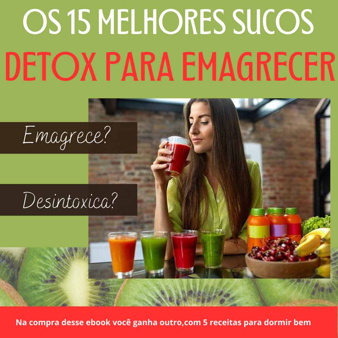 Os 15 melhores sucos detox para emagrecer - Willam Gomes de Andrad...