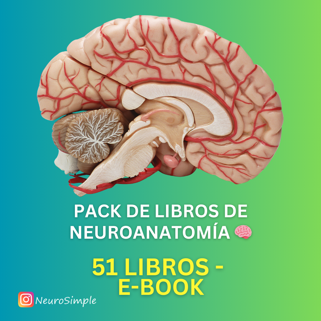 Pack 51 Libros Neuroanatomía - Jaime Olivos Daza | Hotmart