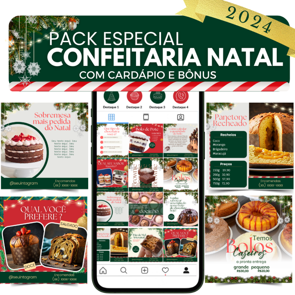 Pack Confeitaria [NATAL]