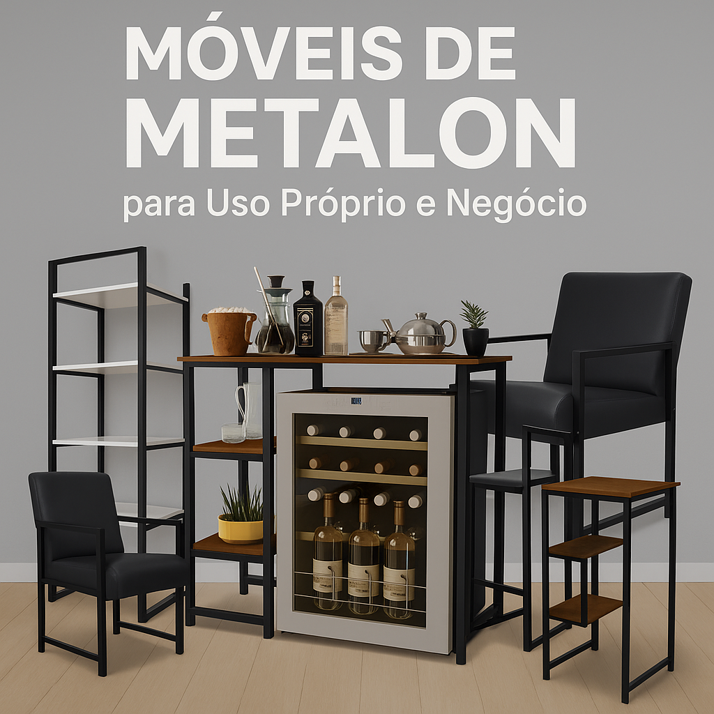 Guia Completo: Móveis de Metalon para Uso Próprio e Negócio - Adria...