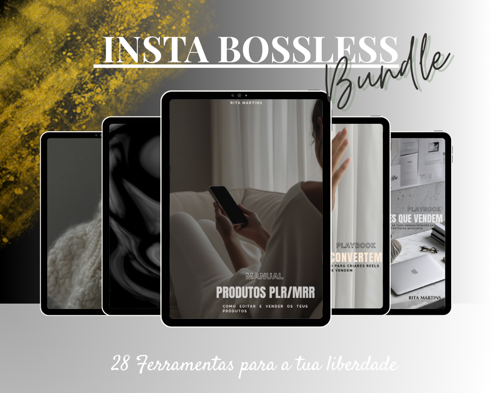 INSTA BOSSLESS Bundle - 28 PRODUTOS