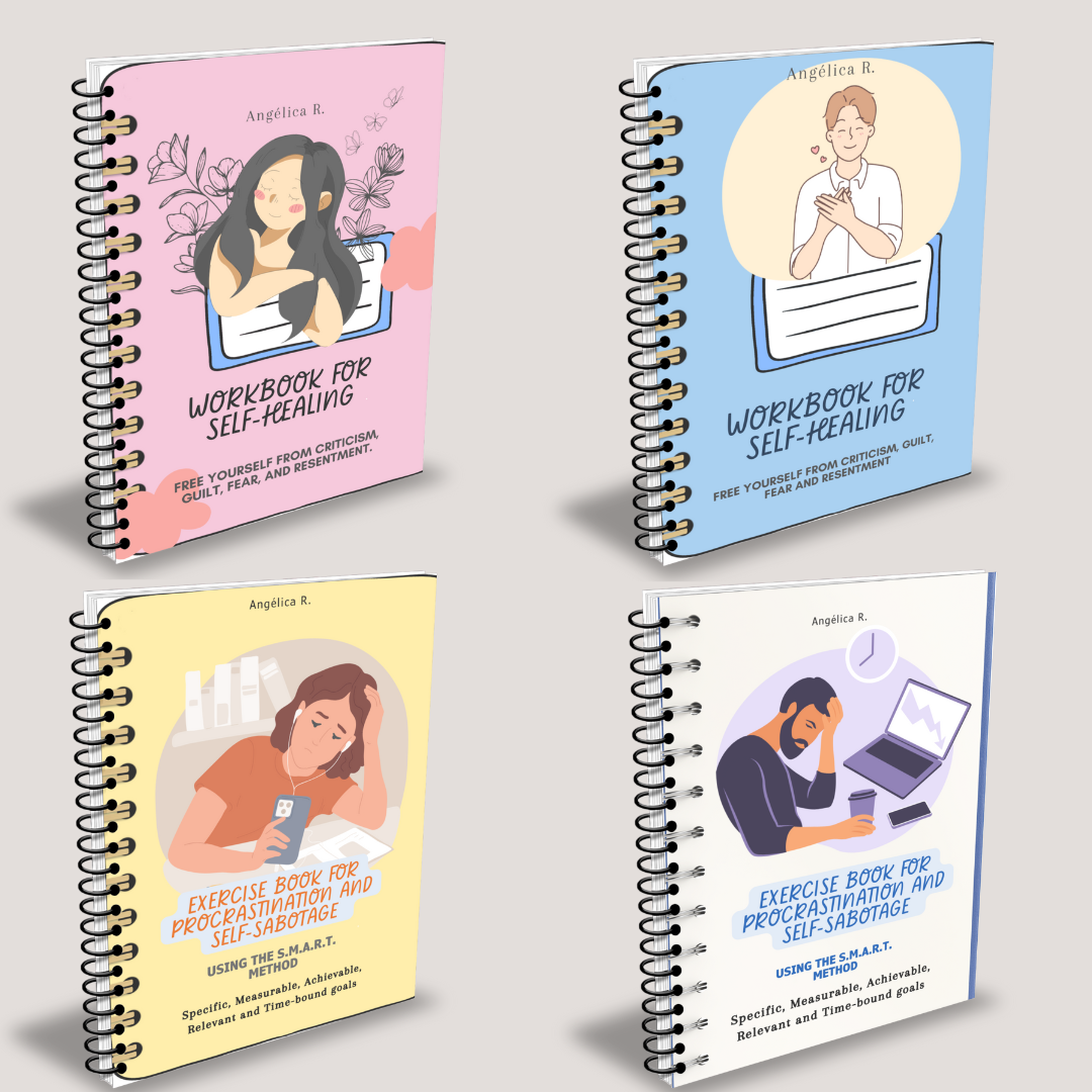 WORKBOOK FOR PROCRASTINATION + WORKBOOK FOR SELF-HEALING