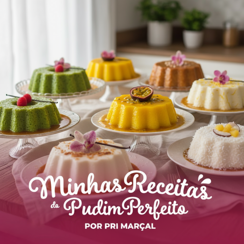 Minhas Receitas do Pudim Perfeito | Hotmart
