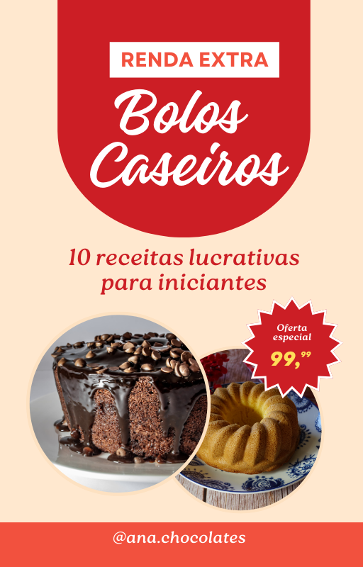 Renda extra com bolos caseirinhos